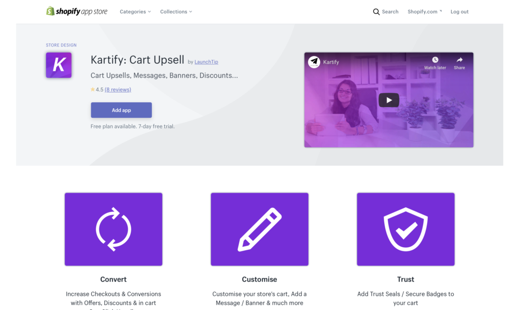 What is Kartify and how can it improve the Shopify Cart Page?