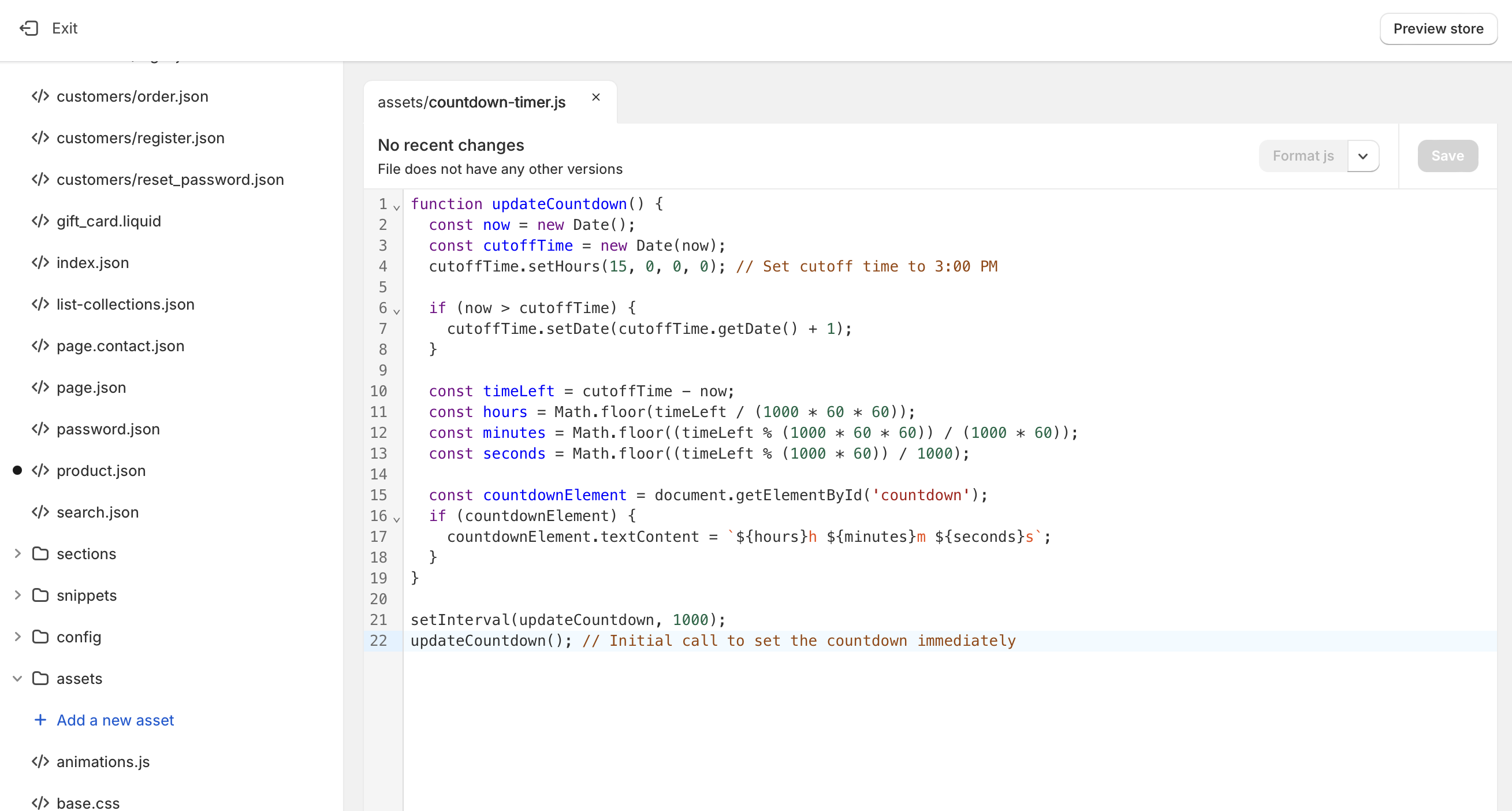 Add a Free Countdown Timer to Your Shopify Product Page